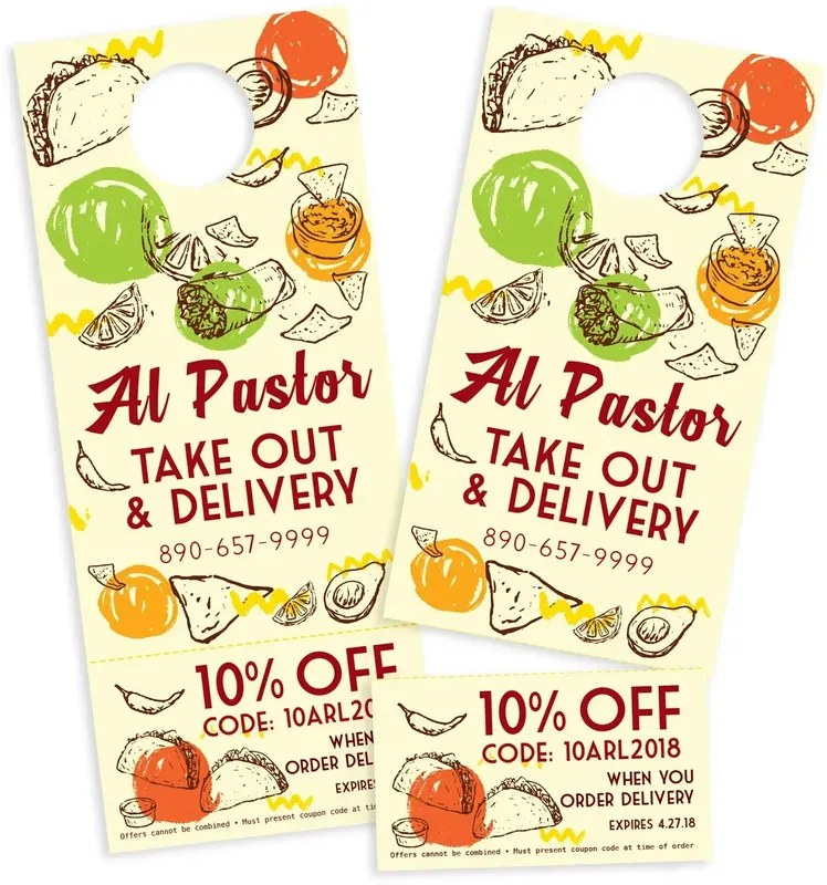 Custom Door Hangers: Personalized Designs & Quality Prints
