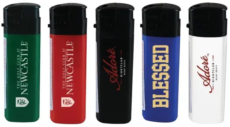 Custom Promotional Lighters Personalized with Printed Logo