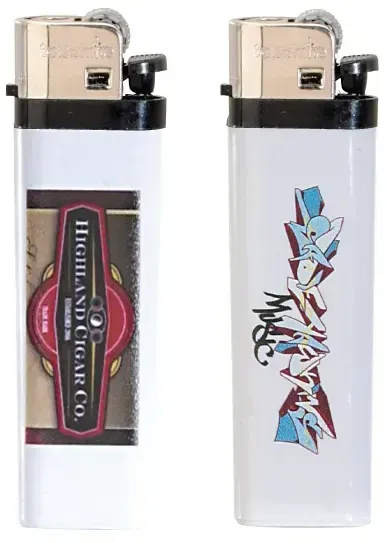 Custom Promotional Lighters Personalized with Printed Logo