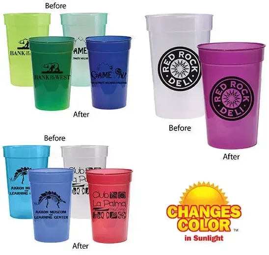 Promotional Stadium Cups: Personalized Stadium Cups Custom Printed