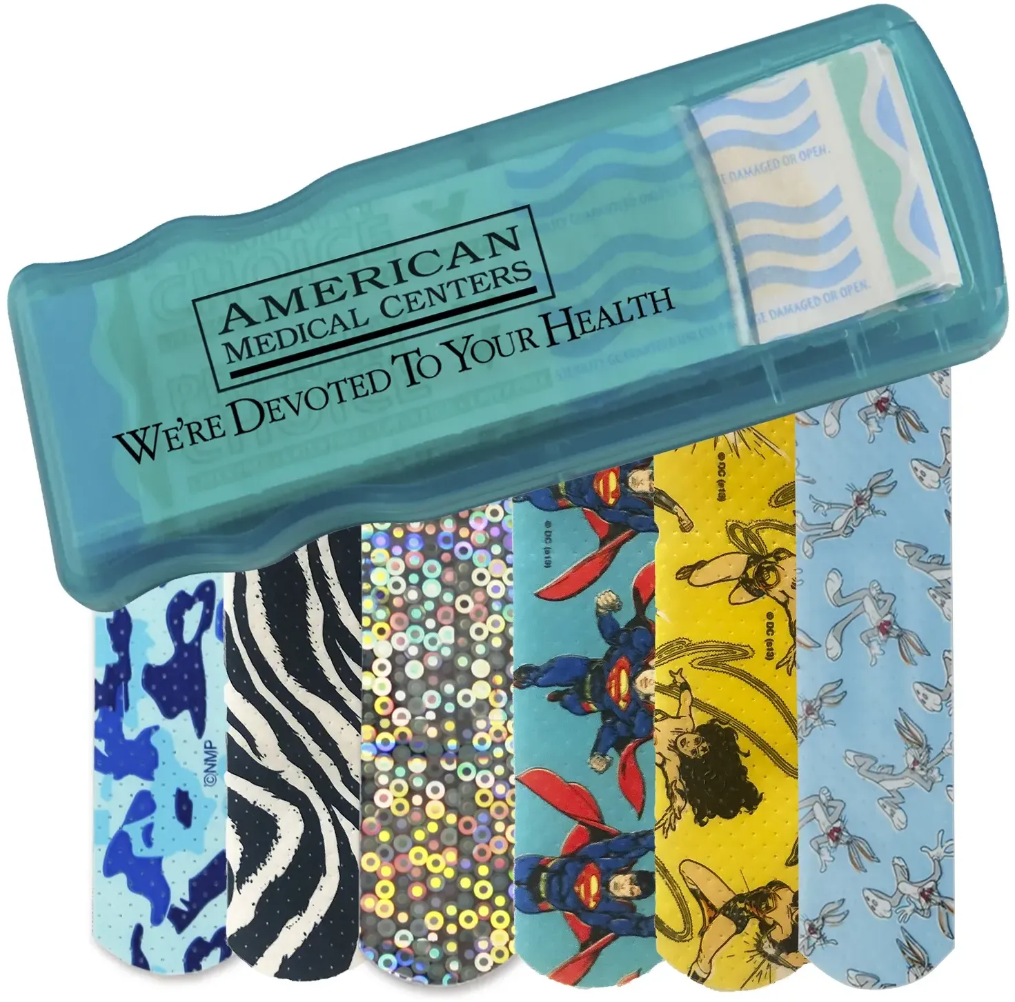 Custom Bandage Dispenser - Latex-Free - Stylish & Convenient