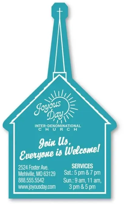 Logo Church Magnet | Promotional Product Inc.
