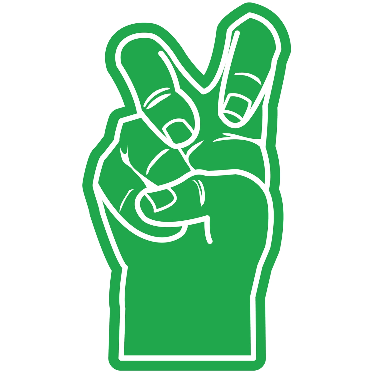 Curled Fingers Clip Art