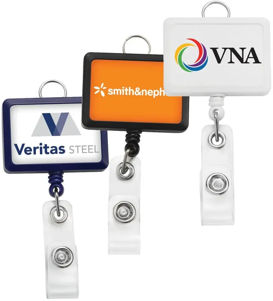 Max JUMBO Badge Reel - Long 40" Cord - Durable & Recycled