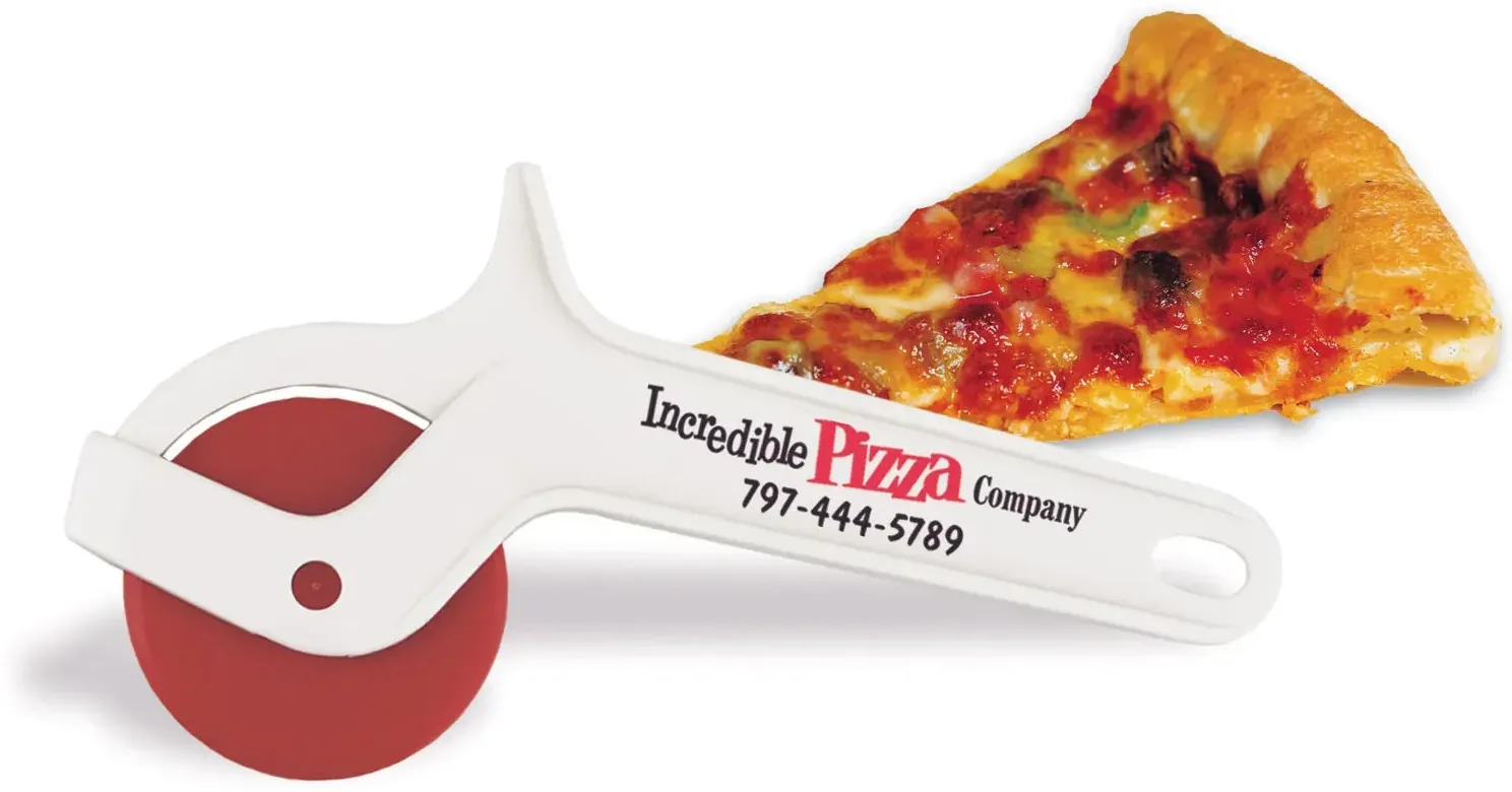 Custom Pizza Cutter - Easy Slicing | Non-Slip Grip - 10oz