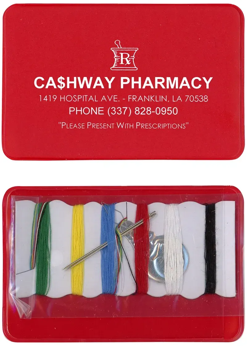 Custom Portable Custom Sewing Kit - FSC® Certified - 10 oz