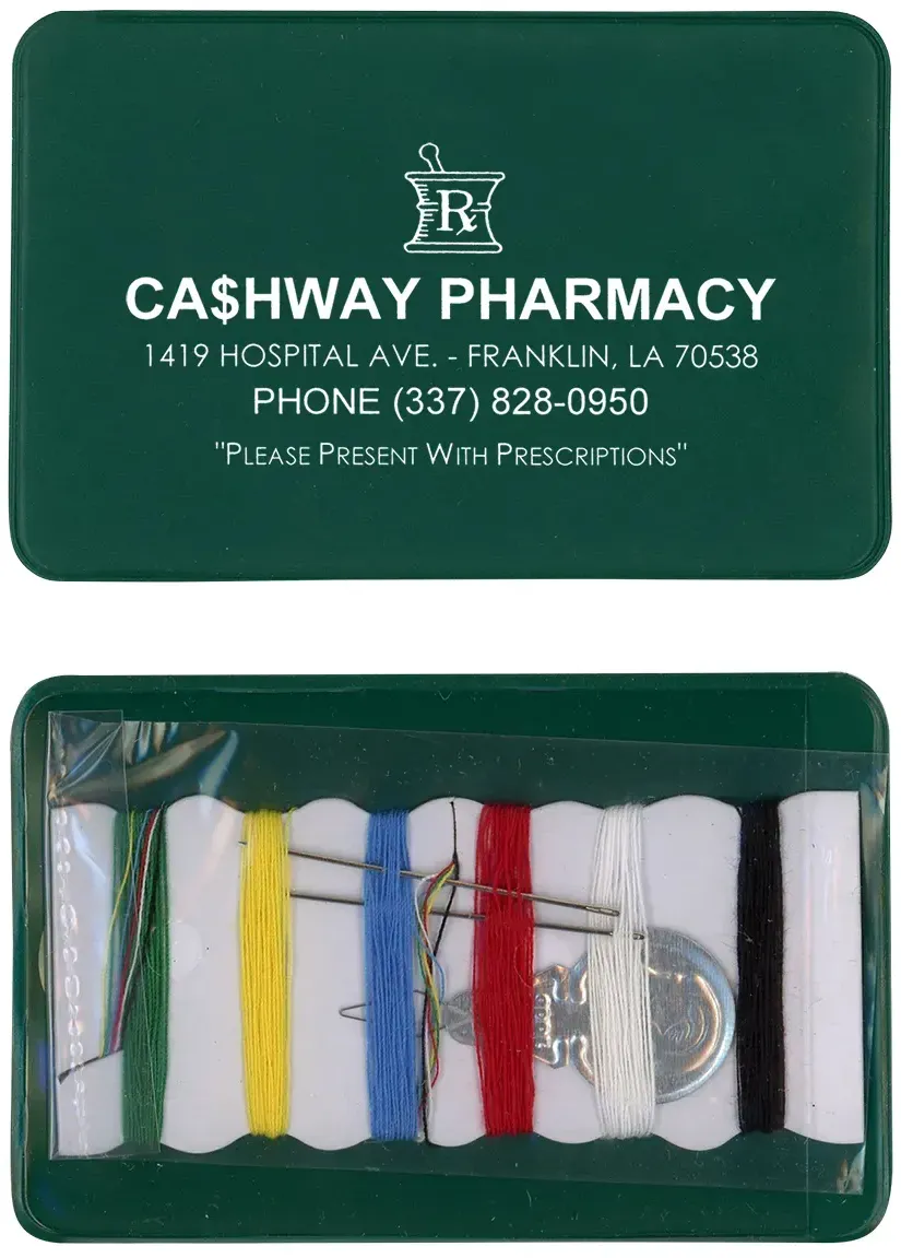 Custom Portable Custom Sewing Kit - FSC® Certified - 10 oz